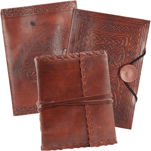 Journals, Diaries, and Leather Log Books - LARP Distribution