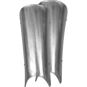 Steel Greaves and Steel Leg Guards - LARP Distribution