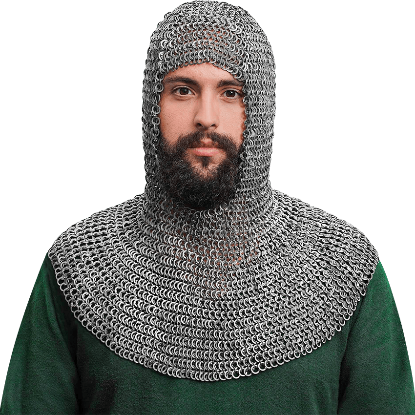 Chainmail Coifs and Chainmail Mantles - LARP Distribution