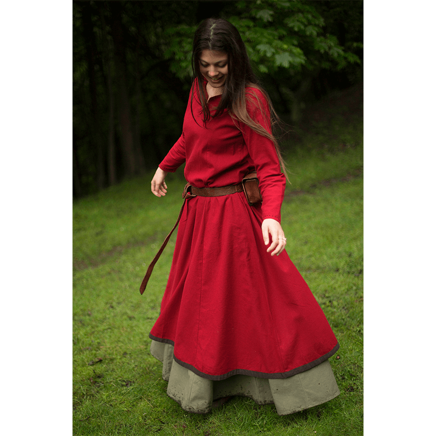 Red Medieval Dress