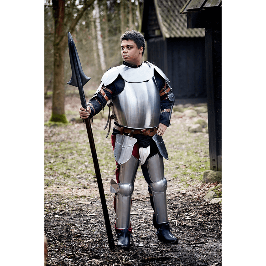 Soldiers Torso Armor - Polished Steel - MCI-3651 - LARP Distribution