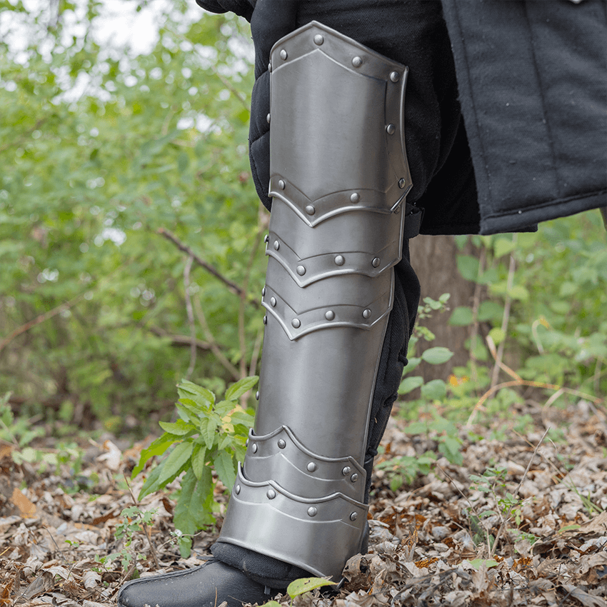 Steel Vladimir Greaves - MY100030 - LARP Distribution
