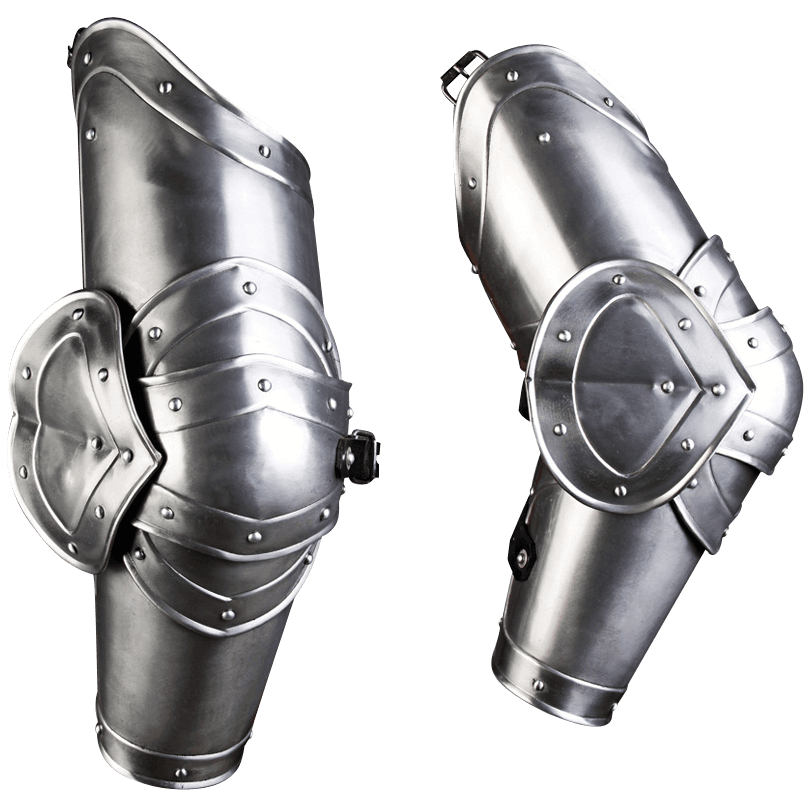 Steel Full Arm Armour and Elbow Armour - LARP Distribution