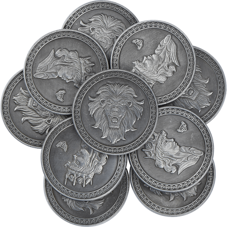 Coins for LARP, Fantasy Coins, and Roleplaying Coins - LARP Distribution
