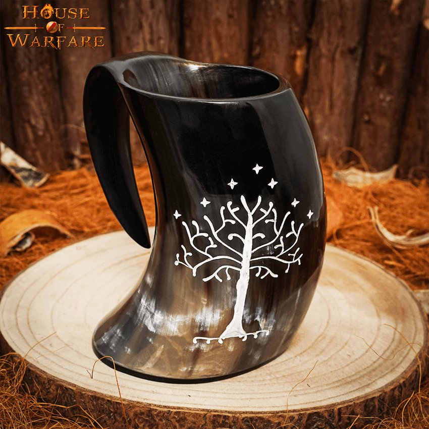Fantasy Tree Horn Tankard