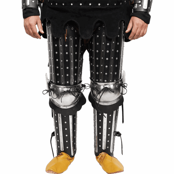 Splint Leg Armour Set - Black