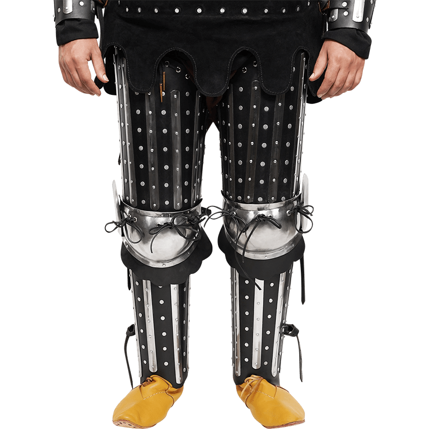 Splint Leg Armour Set - Black