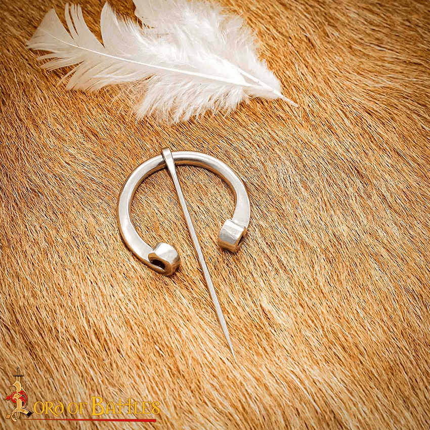 Stainless Steel Medieval Cloak Pin