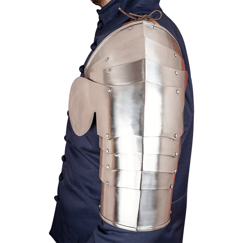 15th Century Pauldrons - Polished