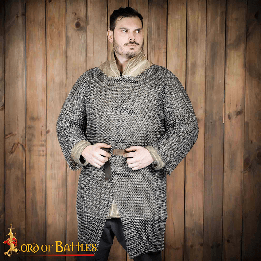 High Tensile Steel Chainmail Hauberk
